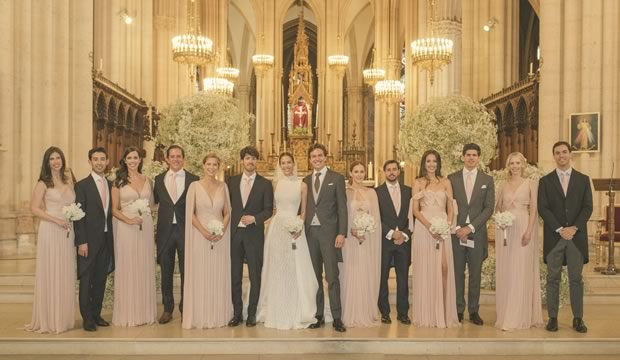 Así de bonita fue la boda de Daniel Clará y Anne-Marie Colling ...