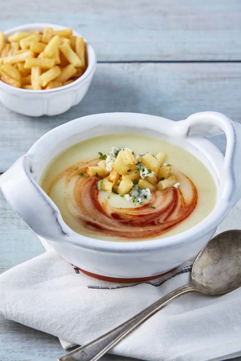 Te diremos como preparar una deliciosa crema de papa con chipotle y ...
