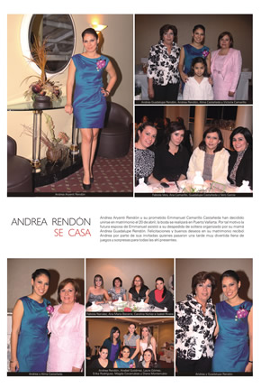 Andrea Rendón se casa -Despedida en Aguascalientes, Ags. México ...